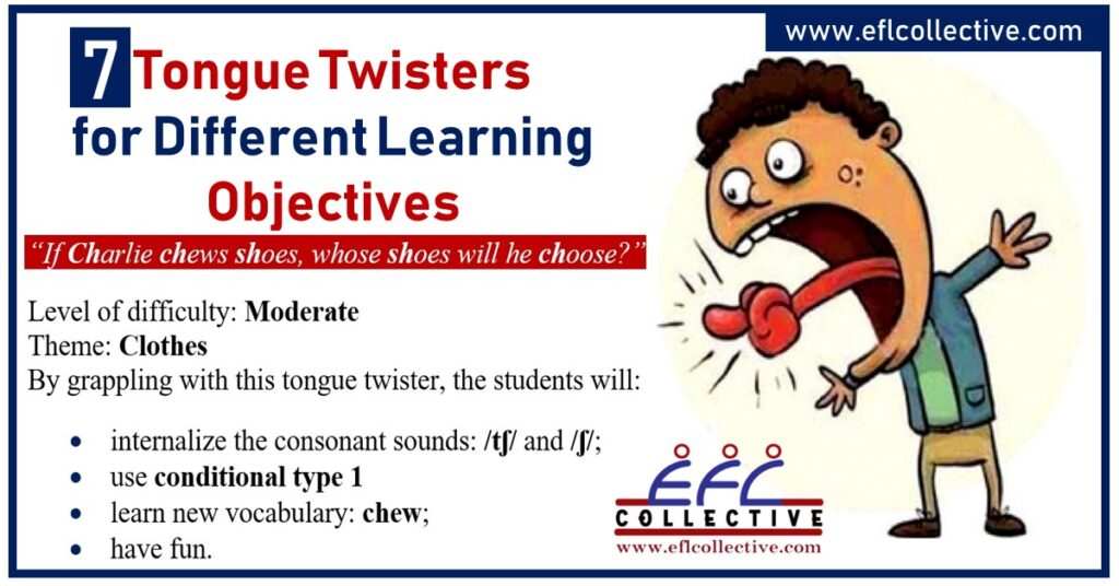 7 Tongue Twisters you Should Try with your EFL/ESL Classes | EFL Collective